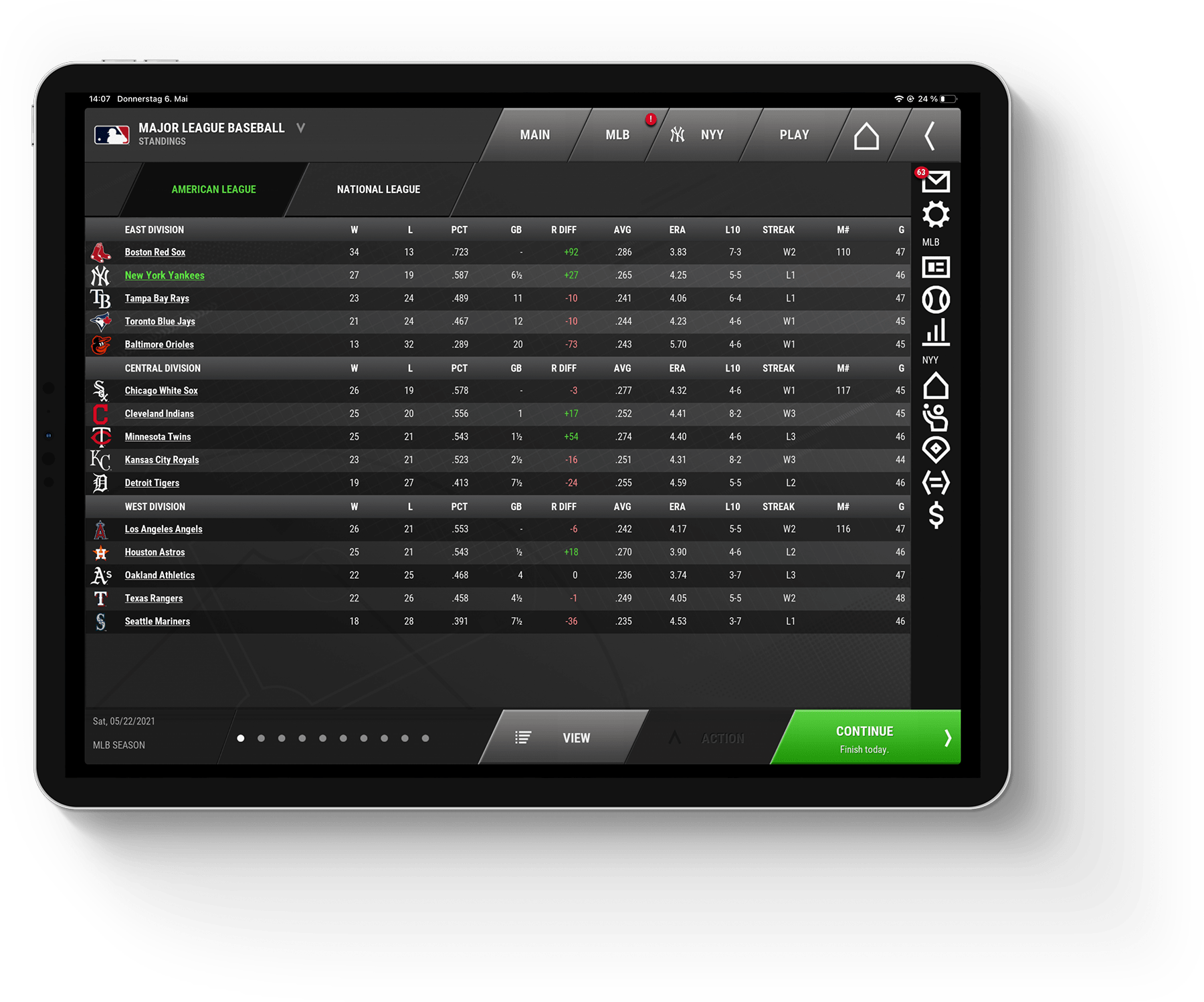 OOTP GO - Out of the Park Developments